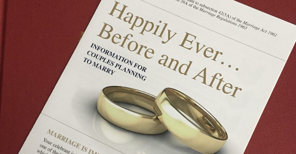 WEDDING LEGALITIES - Lindy Cooke Celebrant